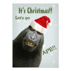 **GO APE** BIRTHDAY PARTY INVITATION | Zazzle.com