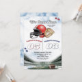 It's Game Time Football & Baseball Joint Birthday Invitation | Zazzle