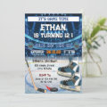 It's Game Time! Ice Hockey Birthday Invitation | Zazzle