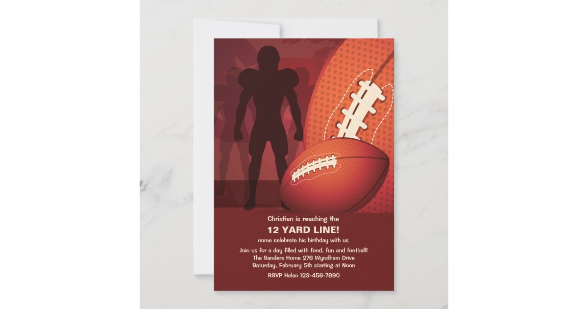 It's Game Time Invitation | Zazzle