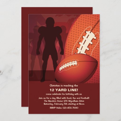 It's Game Time Invitation | Zazzle