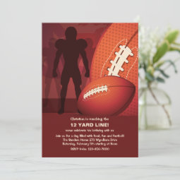 It's Game Time Invitation | Zazzle