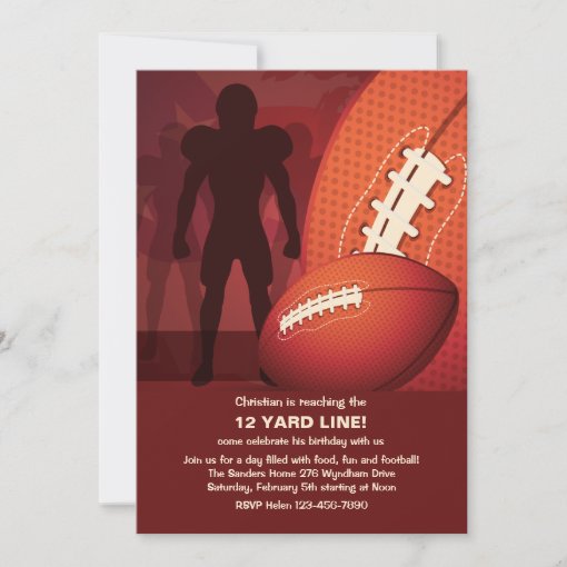 It's Game Time Invitation | Zazzle