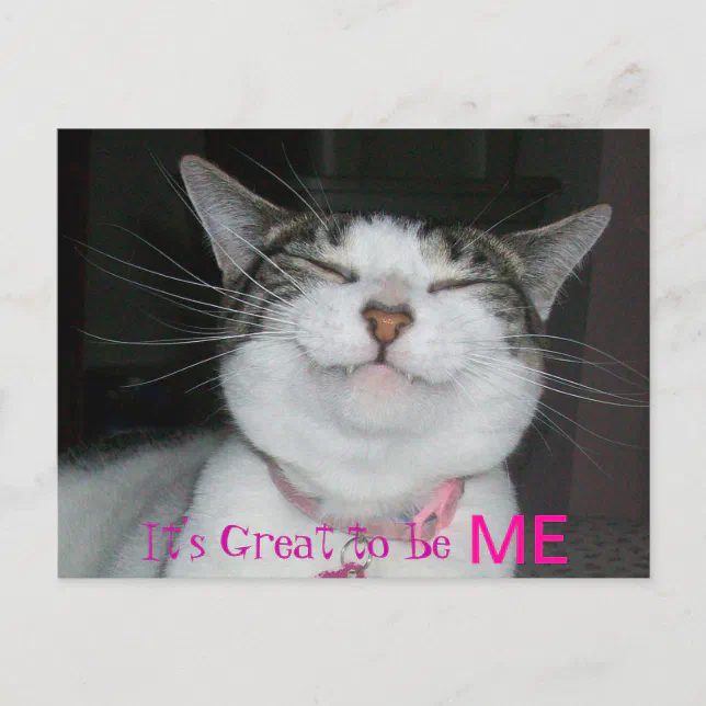 It's Great to be Me Postcard | Zazzle