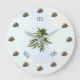 It's High Time Weed Bud Personalized Large Clock | Zazzle