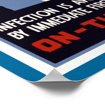 It's Just a Scratch - But! Poster | Zazzle