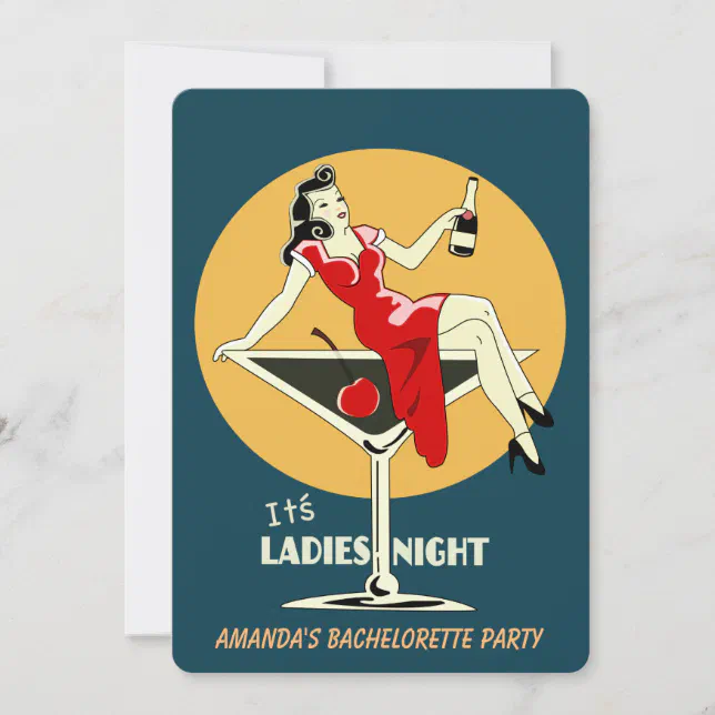 It's ladies night invitation | Zazzle