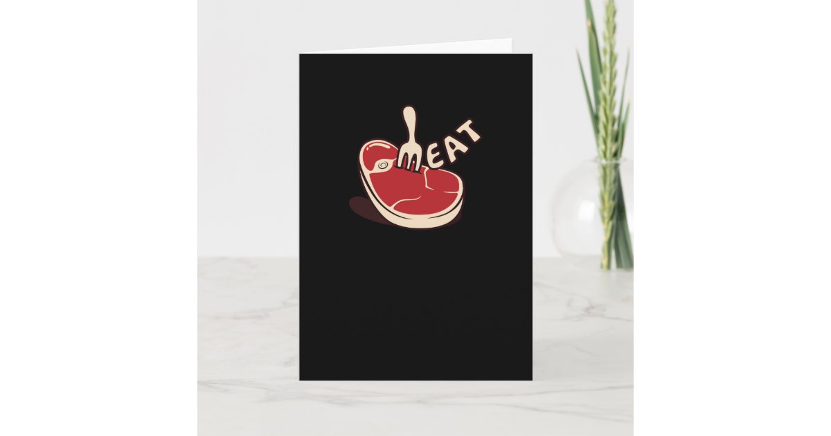 it's Meat Card | Zazzle