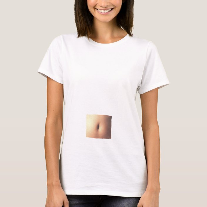 It's My Belly Button Women's T-shirt | Zazzle.com
