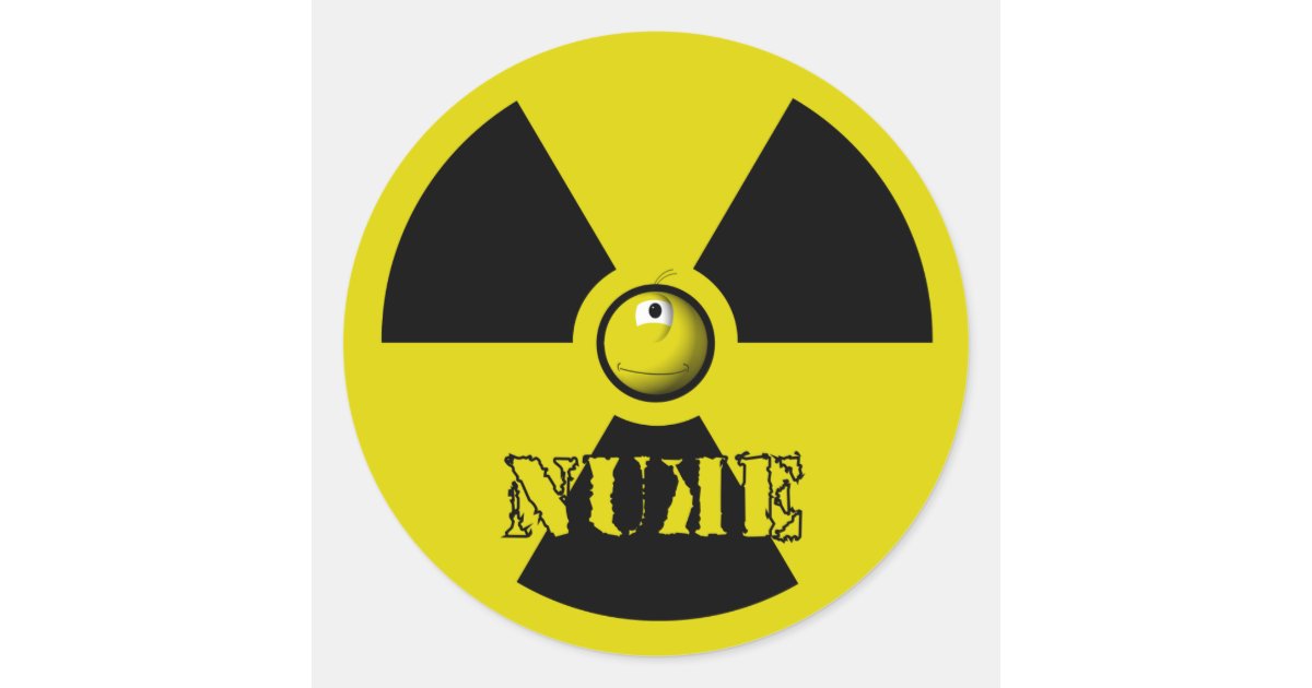 It's Nuke! Classic Round Sticker | Zazzle.com