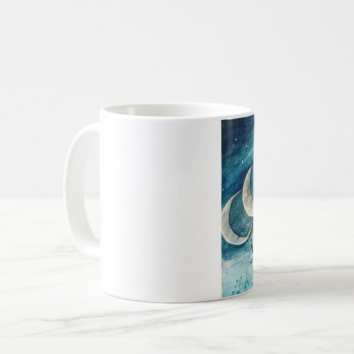 It's only a phase moon phase coffee mug | Zazzle