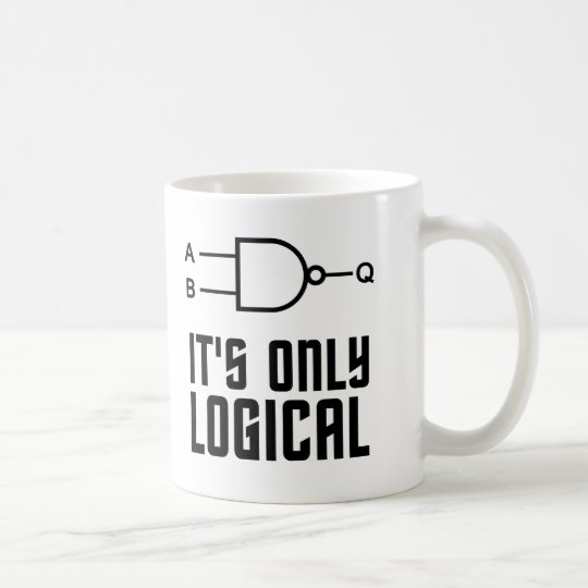 It's Only Logical Coffee Mug | Zazzle.com