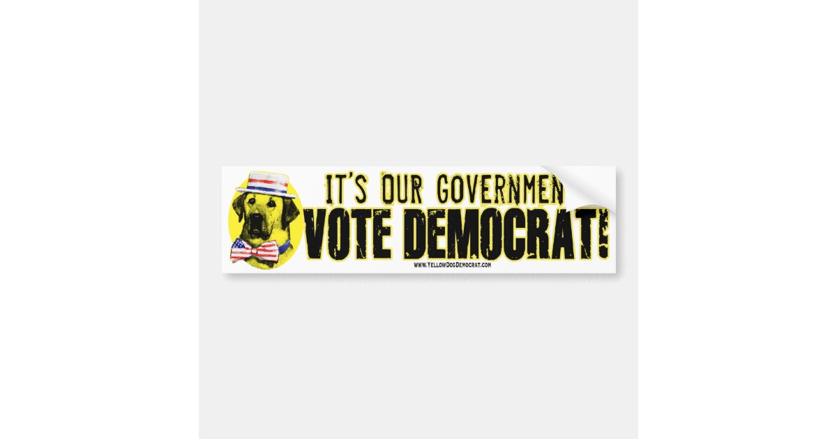 It's Our Government Bumper Sticker | Zazzle