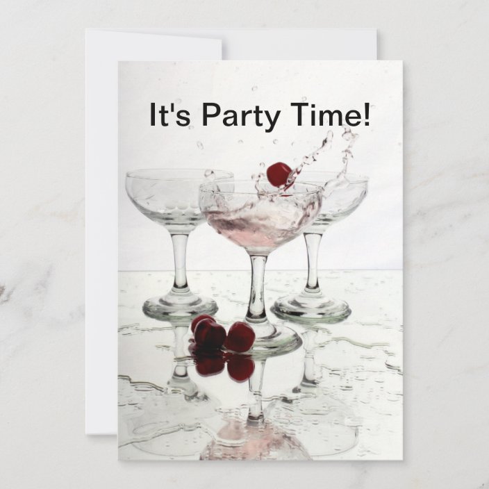 Its Party Time Invitation | Zazzle.com