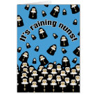 Funny Nun Cards :Nuns Carried Rulers" | Zazzle.com
