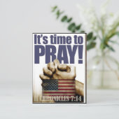 It's Time to Pray Postcard | Zazzle