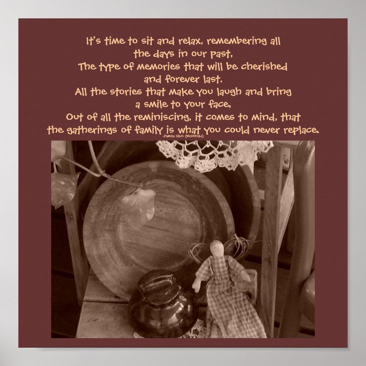 It's time to sit and relax, ...-poem Poster-by Me Poster | Zazzle