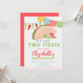 It's Time Two Fiesta 2 Year Old Birthday Invitation | Zazzle