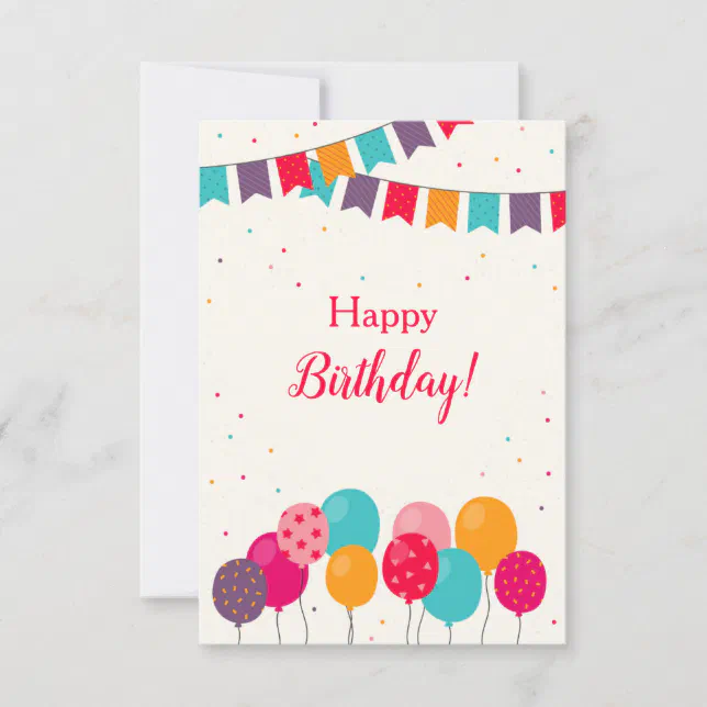 It's Your Birthday Greeting Card | Zazzle