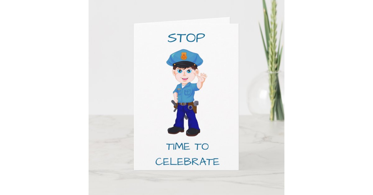 **IT'S YOUR BIRTHDAY** STOP AND ENJOY!!!! CARD | Zazzle