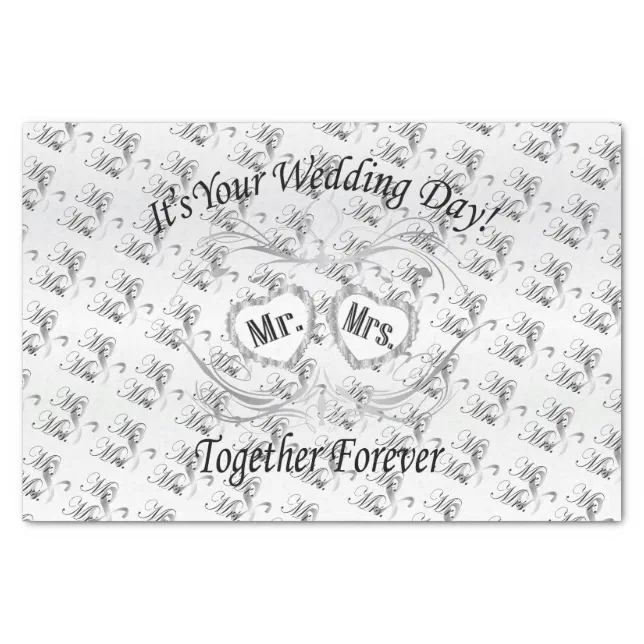 It's Your Wedding Day Tissue Paper | Zazzle