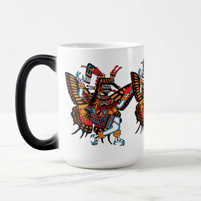 Itzpapalotl - Obsidian Butterfly Goddess Of Stars Color Morph Mug | Zazzle