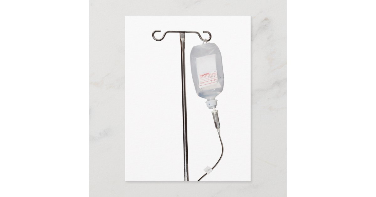 IV drip Postcard | Zazzle
