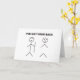 I've got your back - Stick figure Card | Zazzle