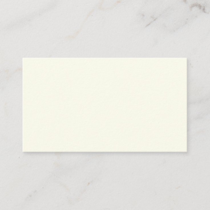 Ivory Business Card | Zazzle