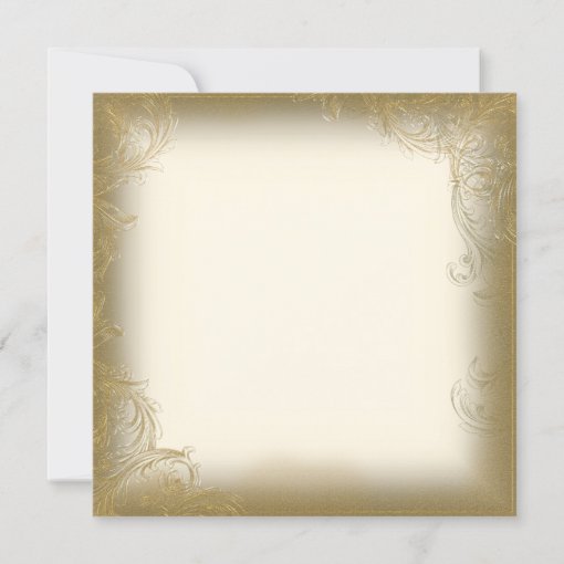Ivory Cream and Gold Glitter Womans Birthday Party Invitation | Zazzle