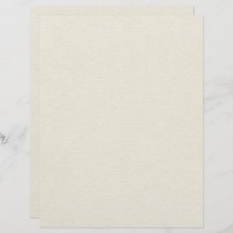 Ivory cream linen printed texture scrapbook paper | Zazzle