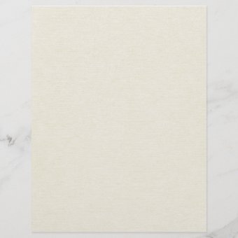 Ivory cream linen printed texture scrapbook paper | Zazzle