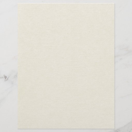 Ivory cream linen printed texture scrapbook paper | Zazzle