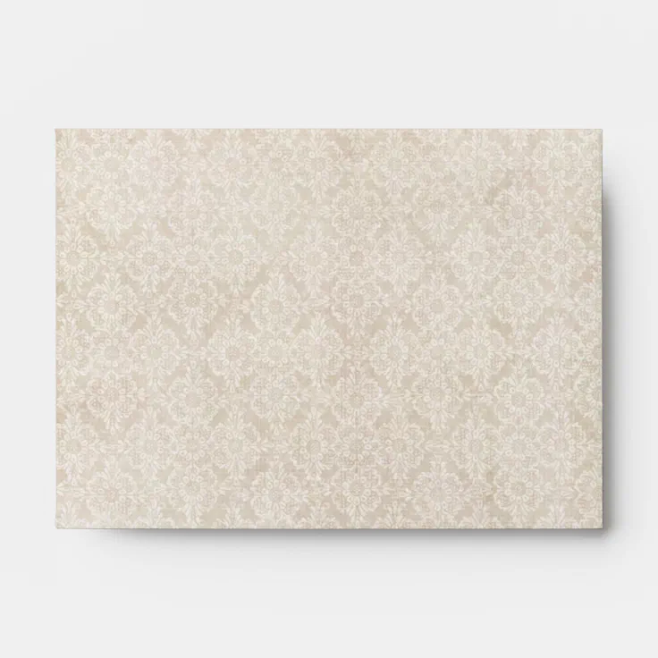 Ivory Lace Envelope - A6 | Zazzle