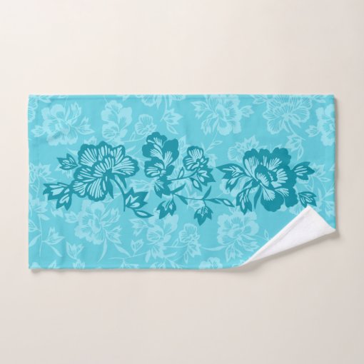 Iwalani Vintage Hawaiian Floral Coordinates-Teal Bath Towel Set | Zazzle Iwalani Vintage Hawaiian Floral Coordinates-Teal Bath Towel Set | Zazzle