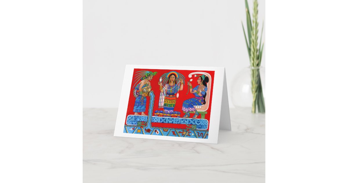 Ix Chel Greeting Card | Zazzle