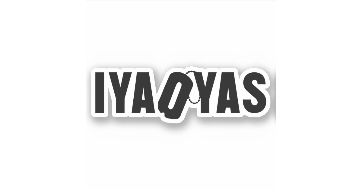 IYAOYAS STICKER | Zazzle