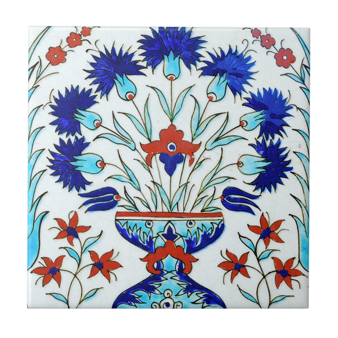 Iznik ceramics tile | Zazzle