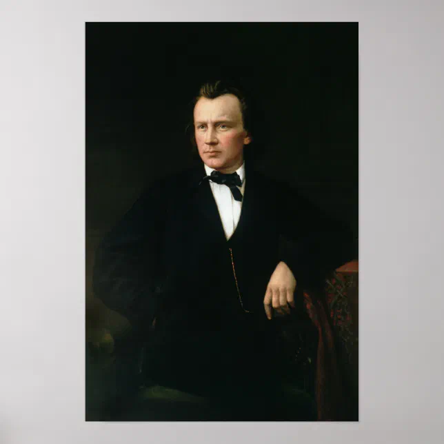 J. Brahms, c.1860 Poster | Zazzle
