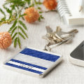 J Juliet Nautical Signal Flag + Your Name Keychain | Zazzle