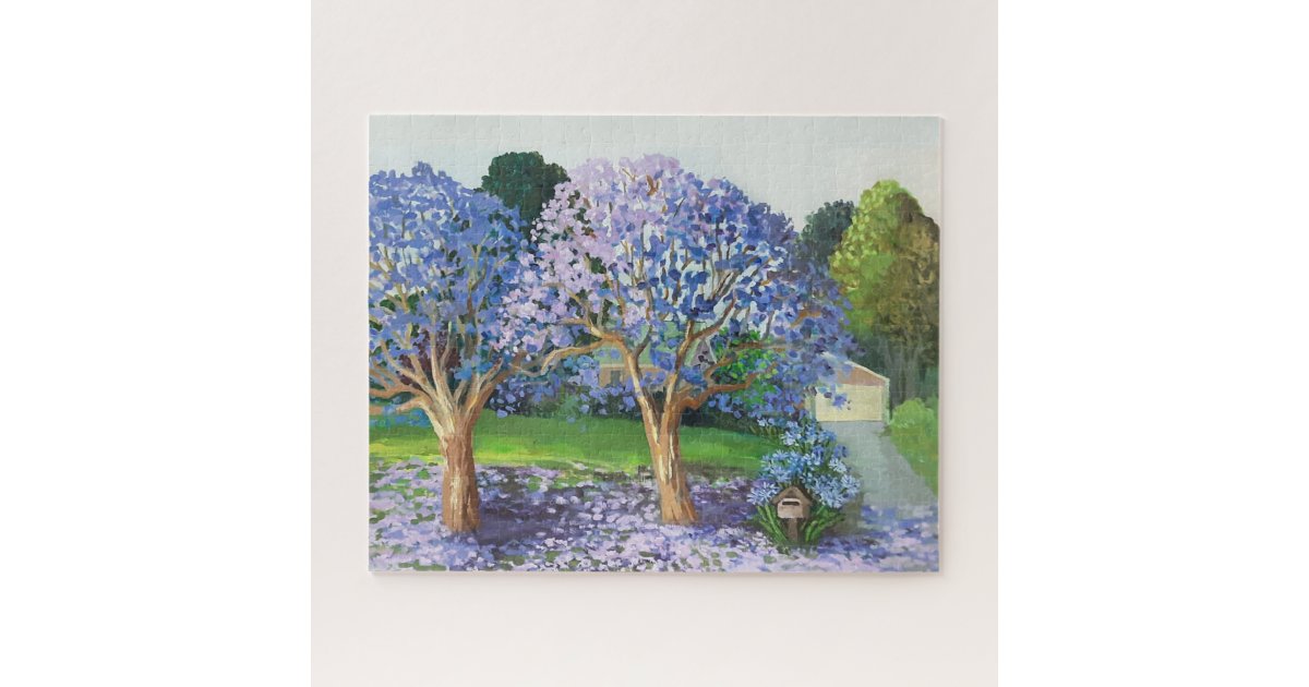 Jacaranda trees Puzzle | Zazzle