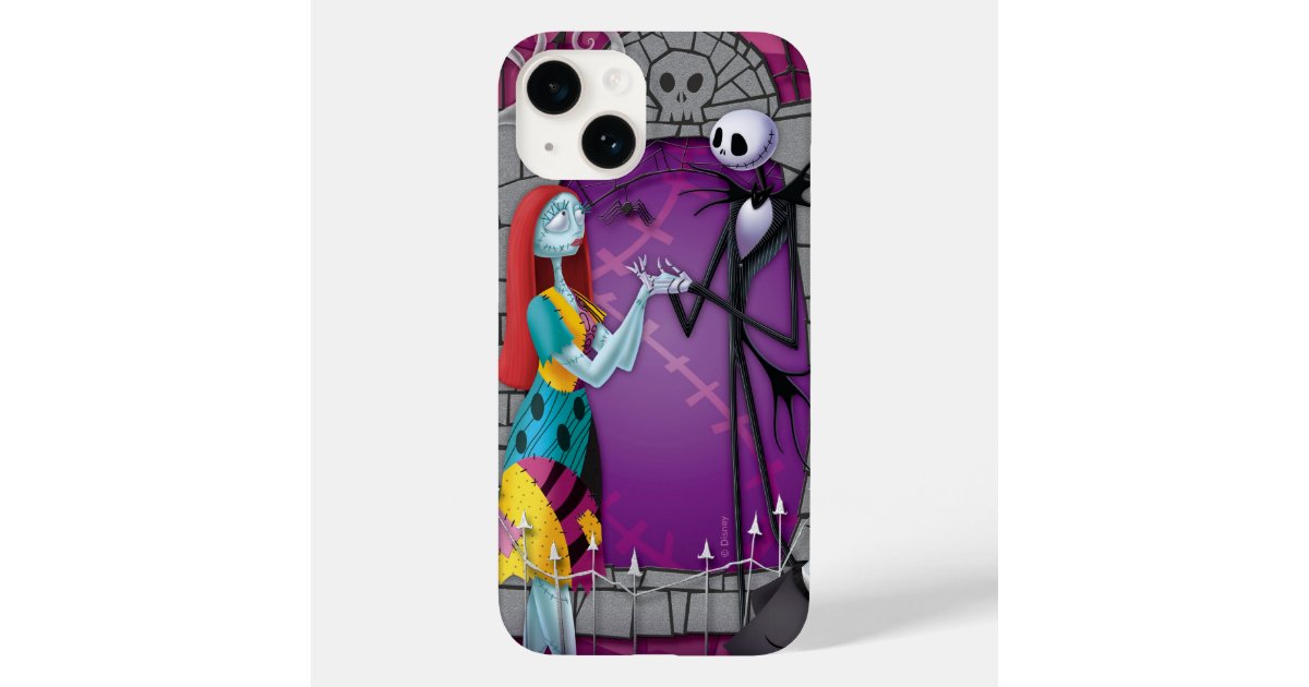 Jack and Sally Holding Hands Case-Mate iPhone Case | Zazzle