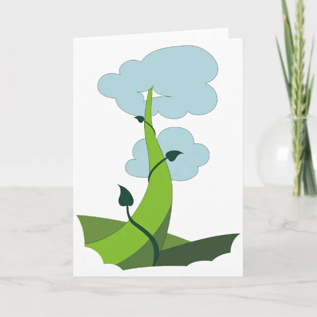 Jack and the Beanstalk Card | Zazzle