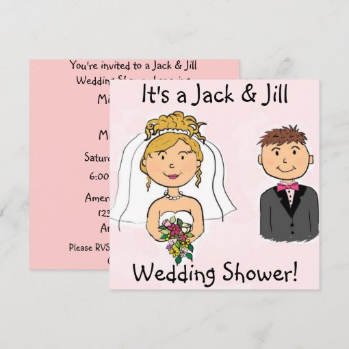 Jack And Jill Invitations
