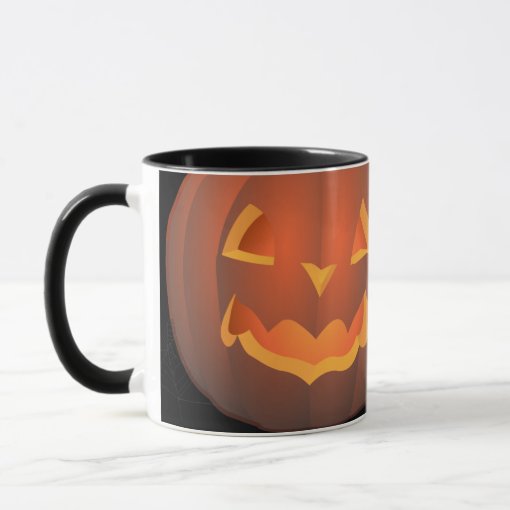 Jack-o-lantern Cup Halloween Pumpkin Mugs / Cups | Zazzle