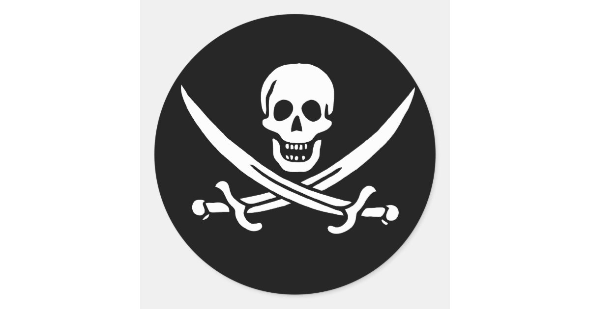 Jack Rackham stickers | Zazzle