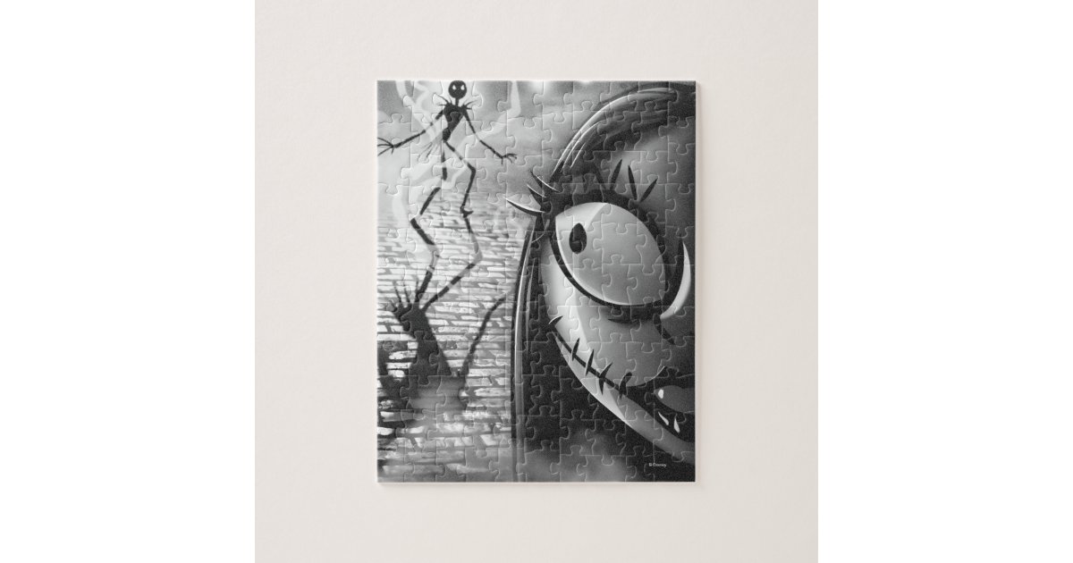 Jack & Sally | Misfit Love Jigsaw Puzzle | Zazzle