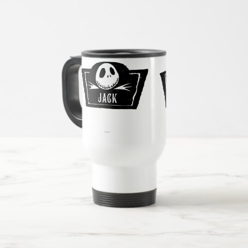Jack Skellington | Headstone Travel Mug | Zazzle