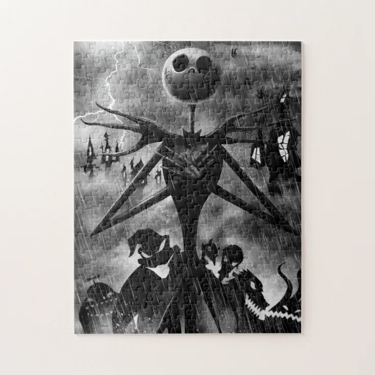 Jack Skellington | King of Halloweentown Jigsaw Puzzle | Zazzle