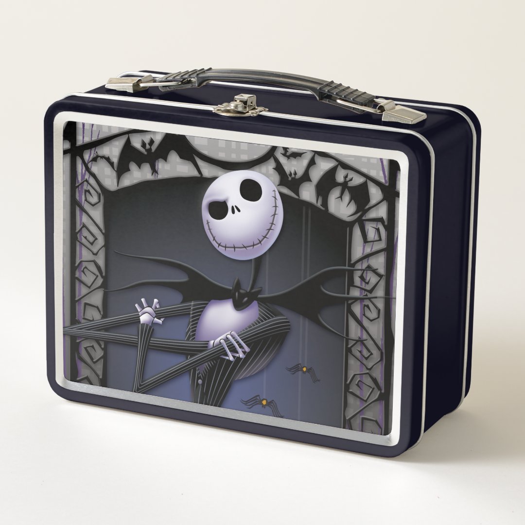 Jack Skellington | King of Halloweentown Metal Lunch Box | Zazzle